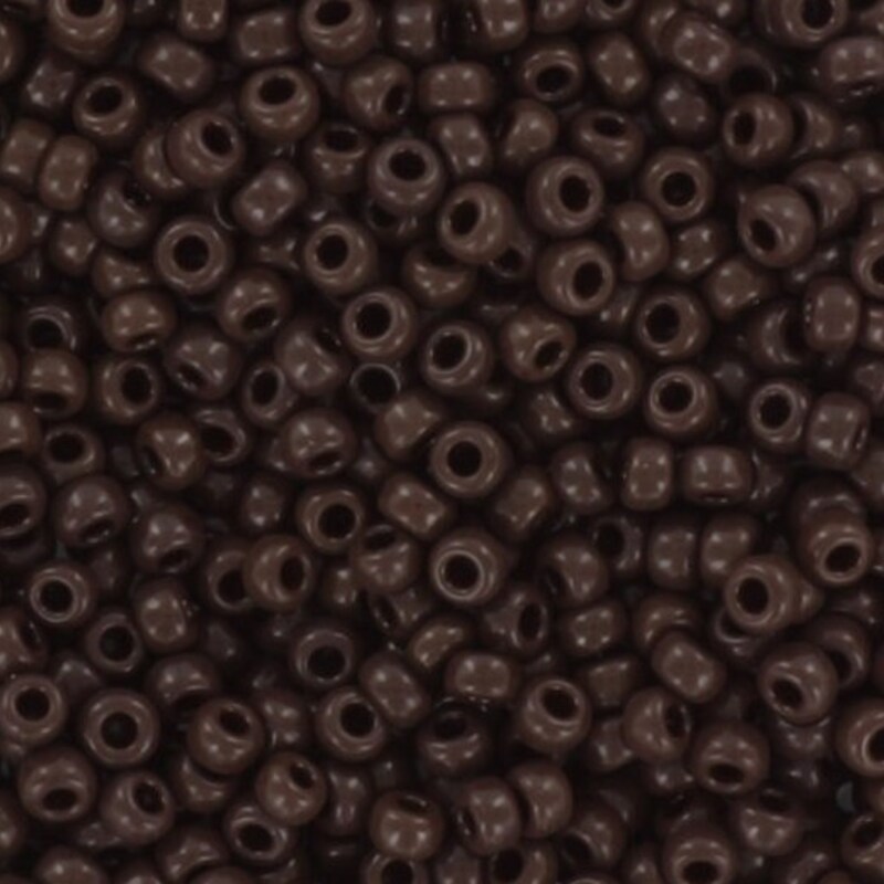 Dark Brown Beads - Etsy