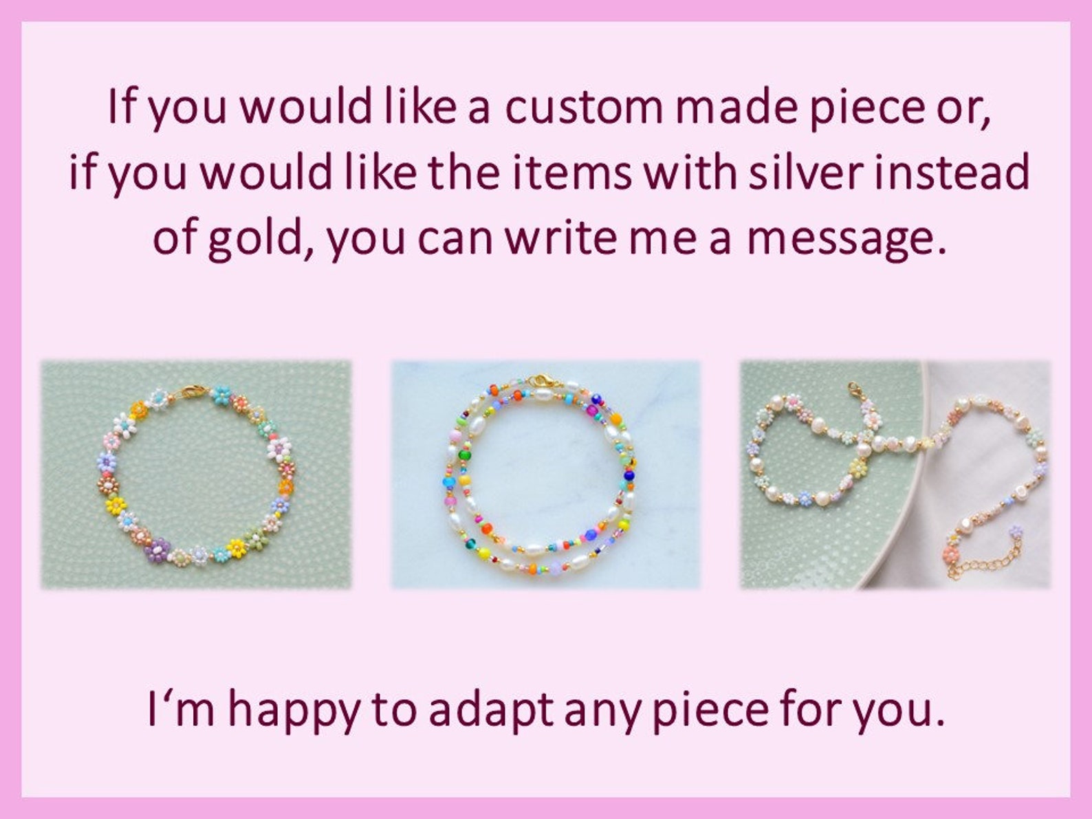 Heart Bracelet Handmade Colorful Bracelet for Women Cute - Etsy