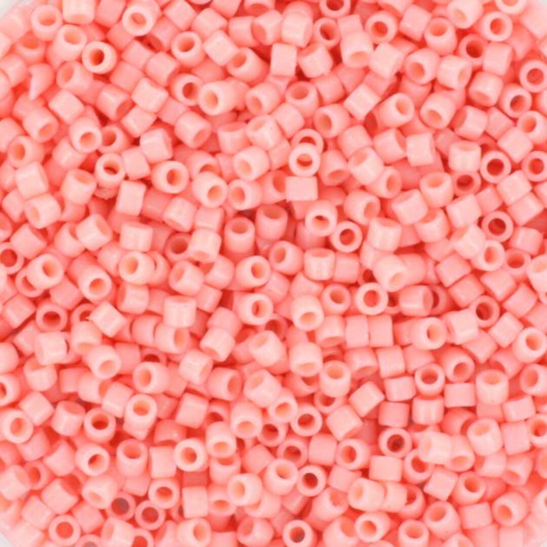 Miyuki Delica Beads Duracoat Opaque Lychee, 5g 11/0 DB2113, Cylindrical ...