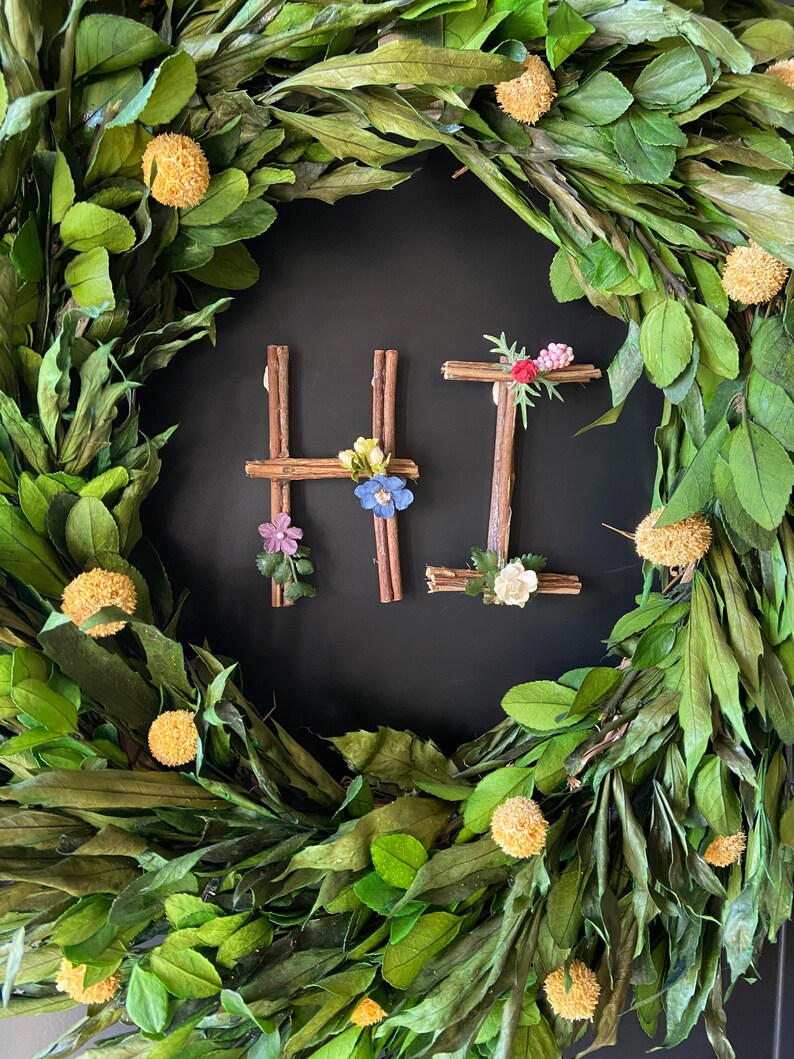 Woodsy Twig Sign - Etsy