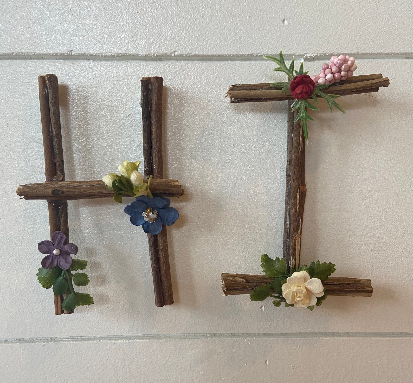 Woodsy Twig Sign - Etsy