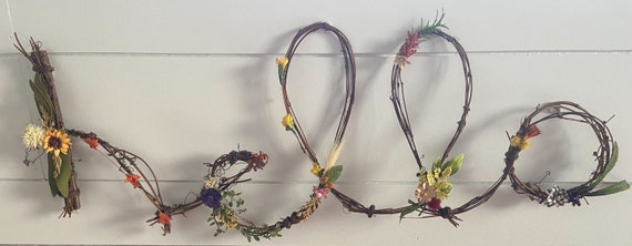 Twig hello Sign - Etsy
