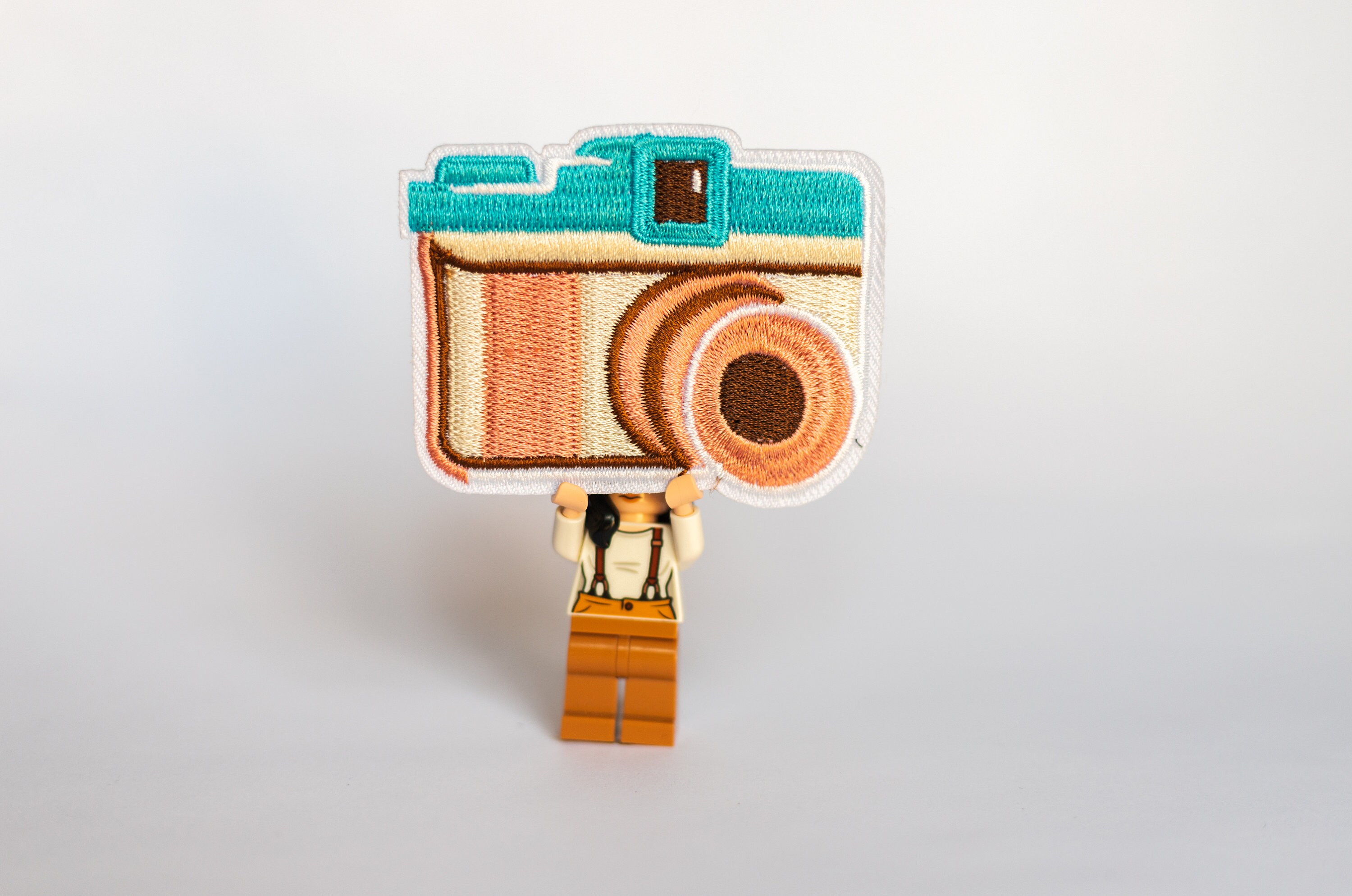 Camera Patch Iron on Patch embroidery Patch Sticker | Etsy