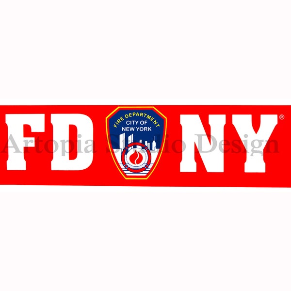 Fdny Sticker - Etsy