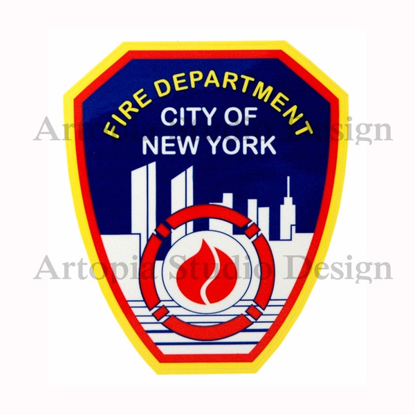 Fdny Sticker - Etsy