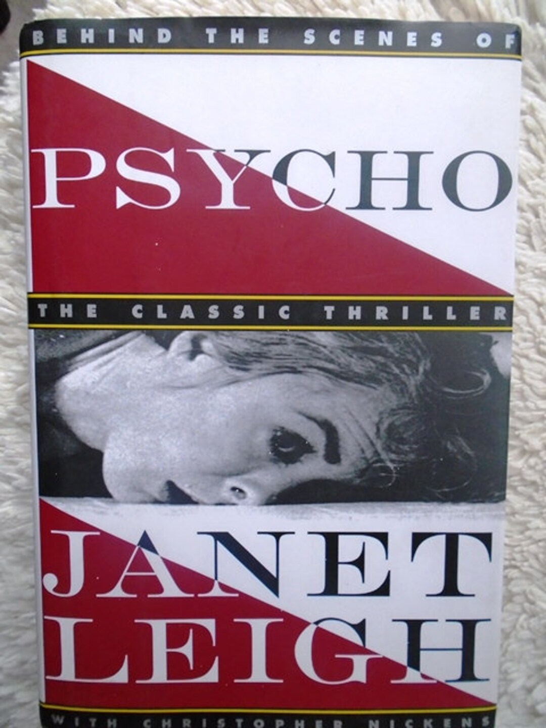 Janet Leigh Psycho Signed Book Film Star Hitchcock Bates Motel Horror ...