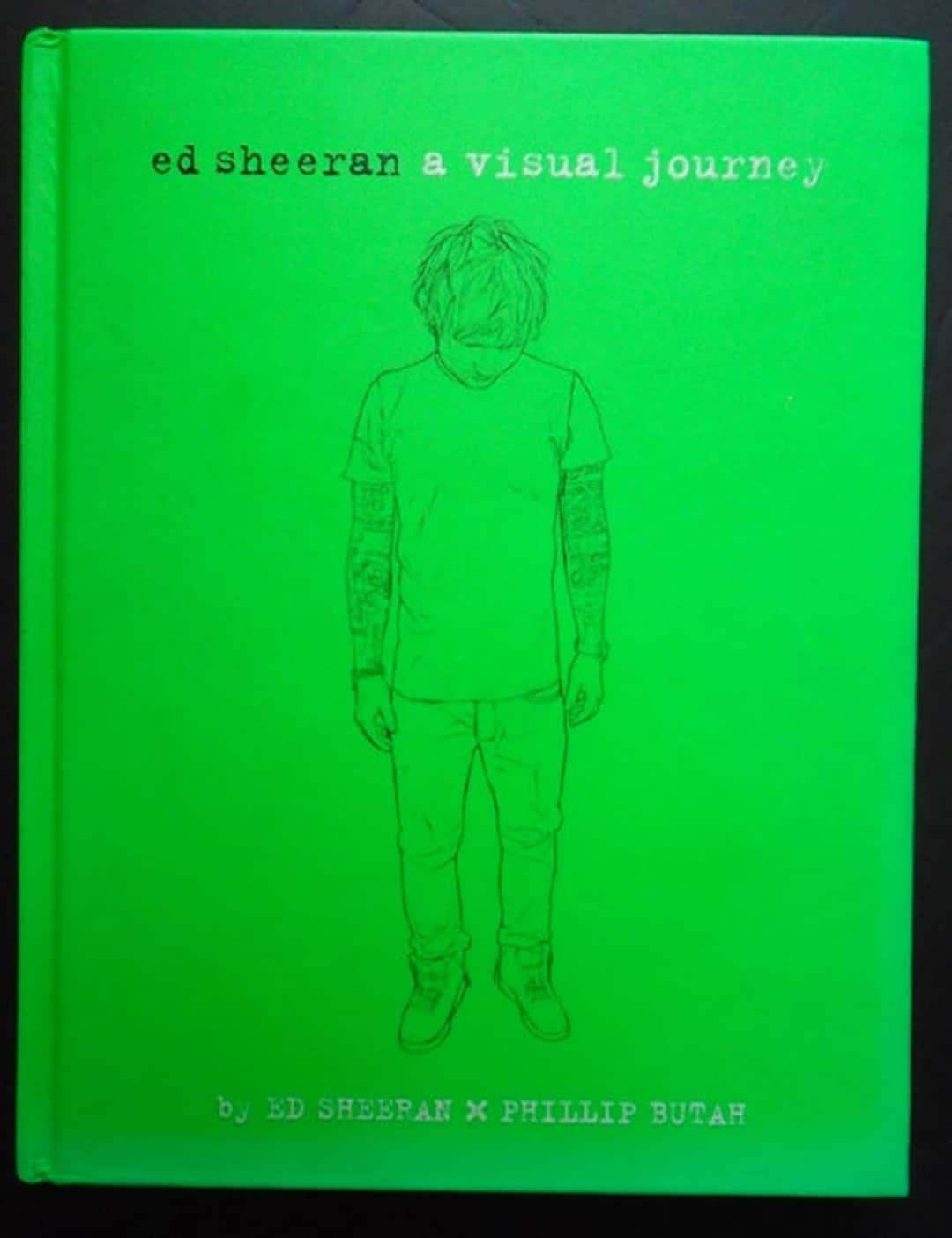 Ed Sheeran A Visual Journey Signed Hardcover Book 2014 First Edition - Etsy