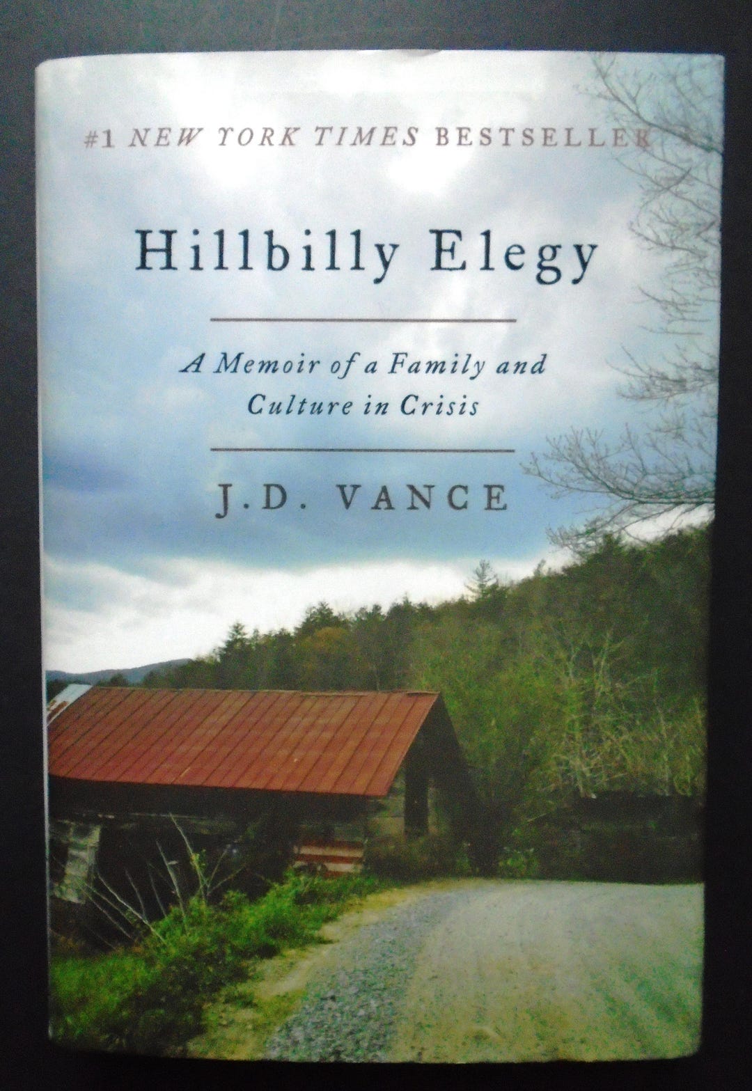 J.D. Vance, Hillbilly Elegy, Signed Inscribed First Edition, Vice ...