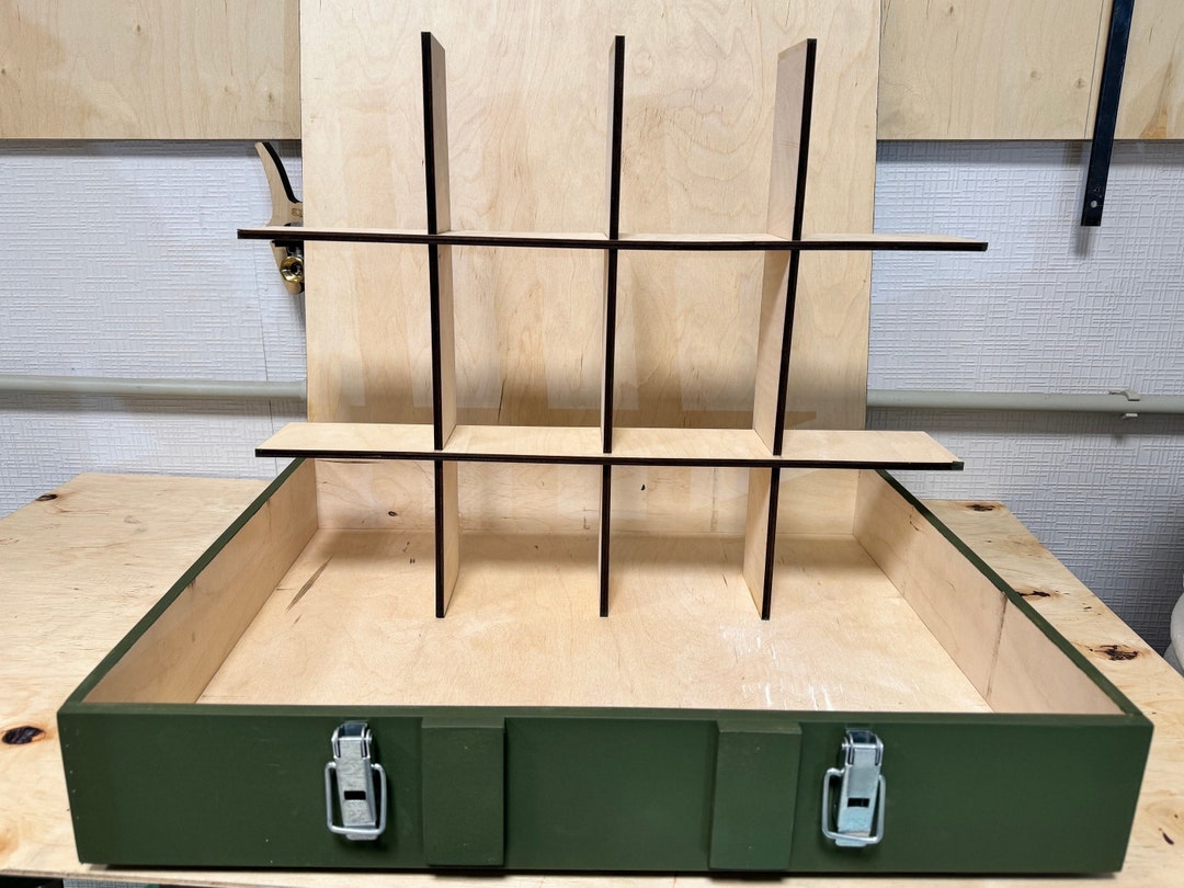 US Army Ammo Box / Fathers Day Gift Box / Military Organizer Container ...