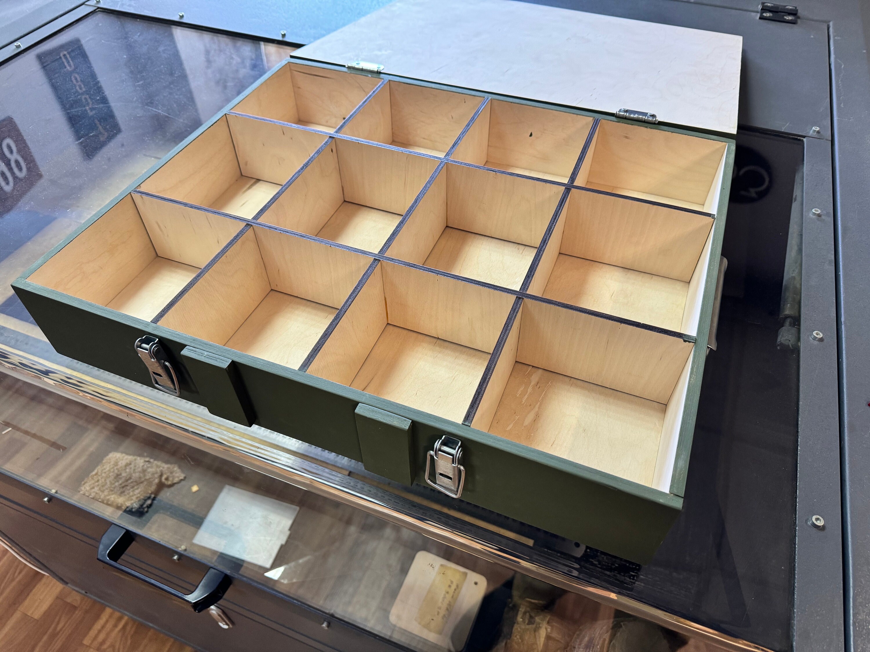 US Army Ammo Box / Fathers Day Gift Box / Military Organizer Container ...