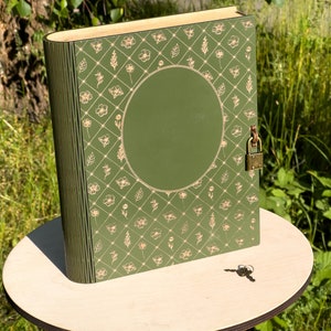 Lockable Box Secret Compartment Bookbox Safe Hollowed Out Book Box With ...