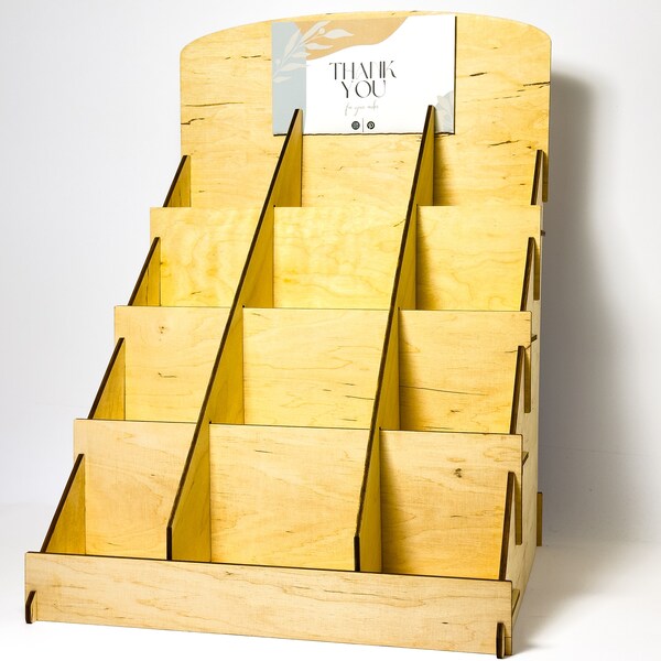 Greeting Card Display Rack - Etsy