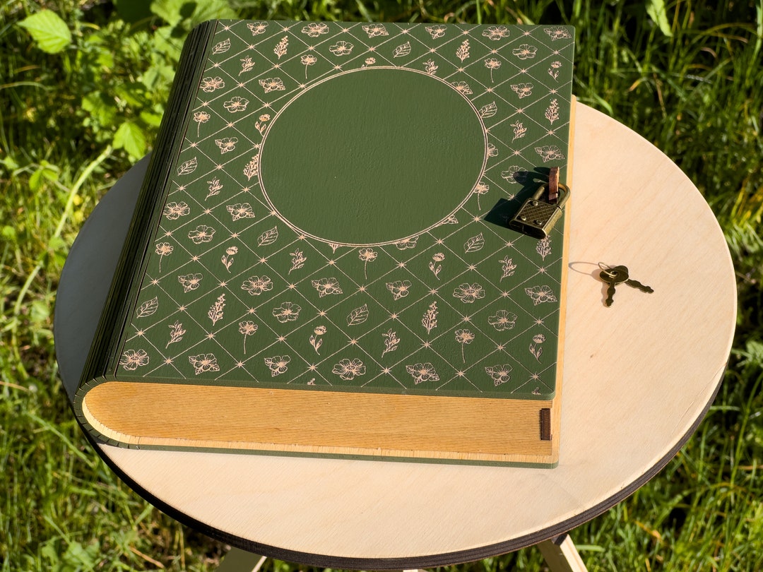 Lockable Box Secret Compartment Bookbox Safe Hollowed Out Book Box With ...