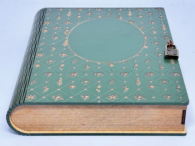 Lockable Box Secret Compartment Bookbox Safe Hollowed Out Book Box With ...