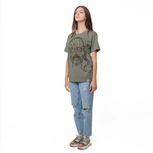 Sugar Skull Cossack Graphic T-shirt - Etsy