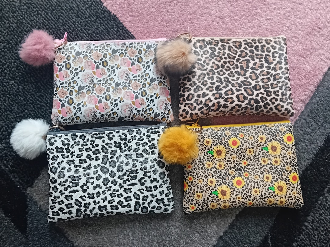 Animal Print Pouch - Etsy