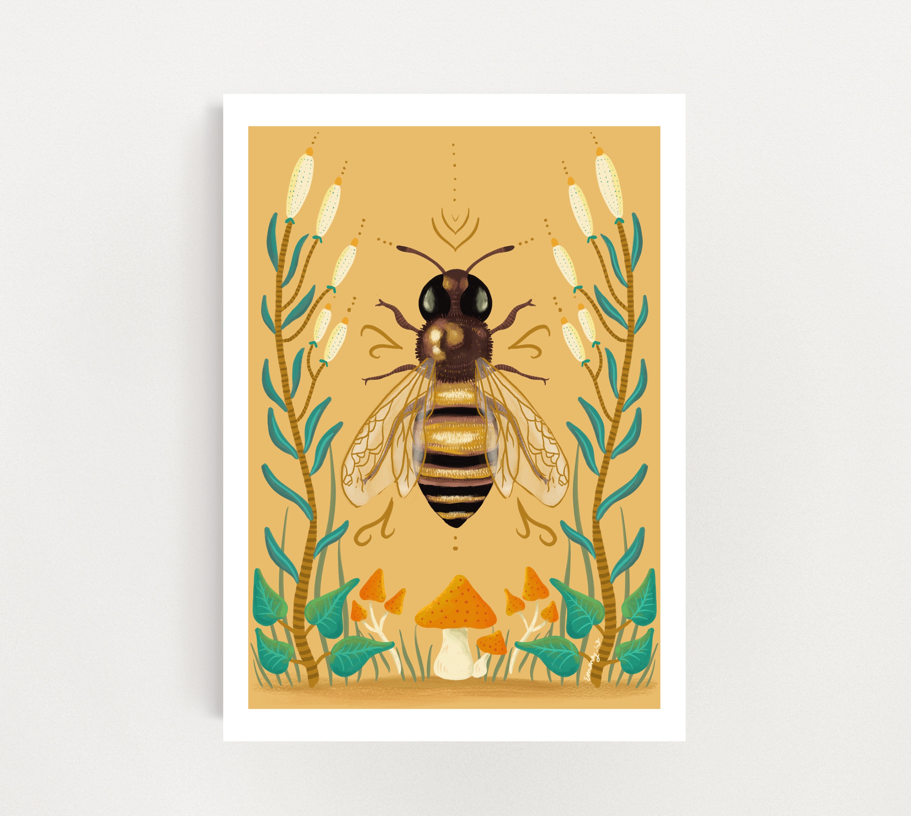 Insects Bugs Bees Art Prints Set of 3 A3 Digital Download - Etsy