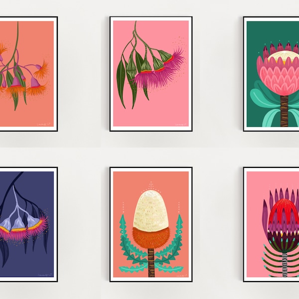 Australian Native Print - Etsy Australia