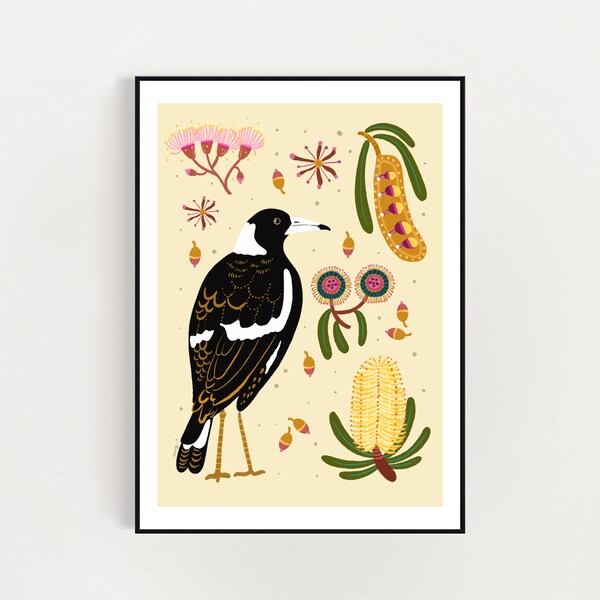 Australian Magpie - Etsy Australia