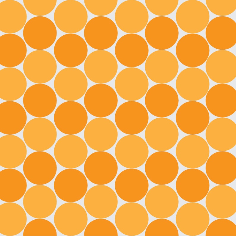 Pok-a-dot Orange Love Digital Scrapbook Paper - Etsy