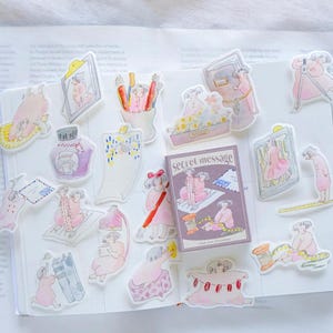 New Dodolulu Secret Message Stickers in Matchbox - Etsy