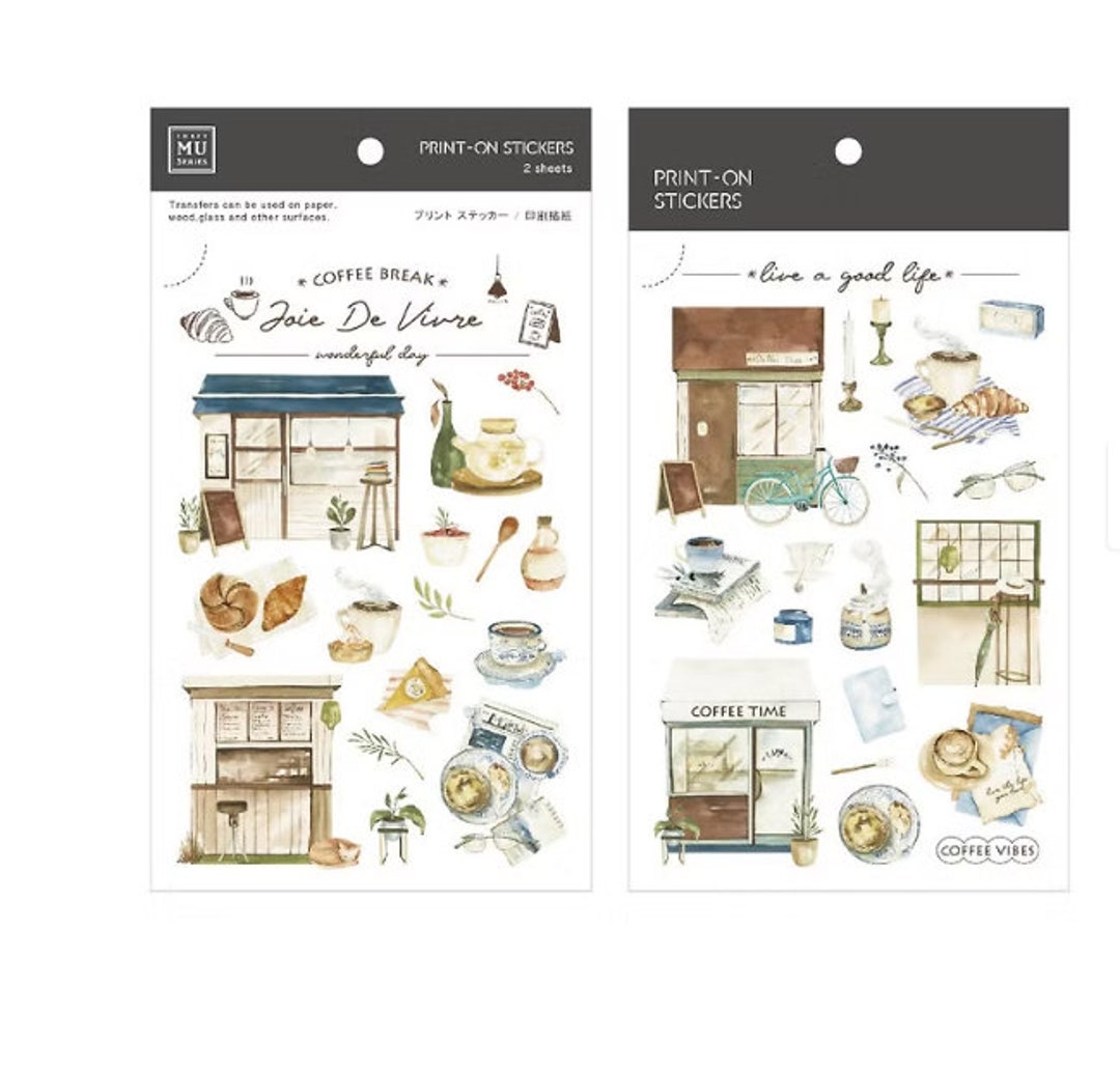 New! MU Print-on Sticker - MU No. 251 - Etsy