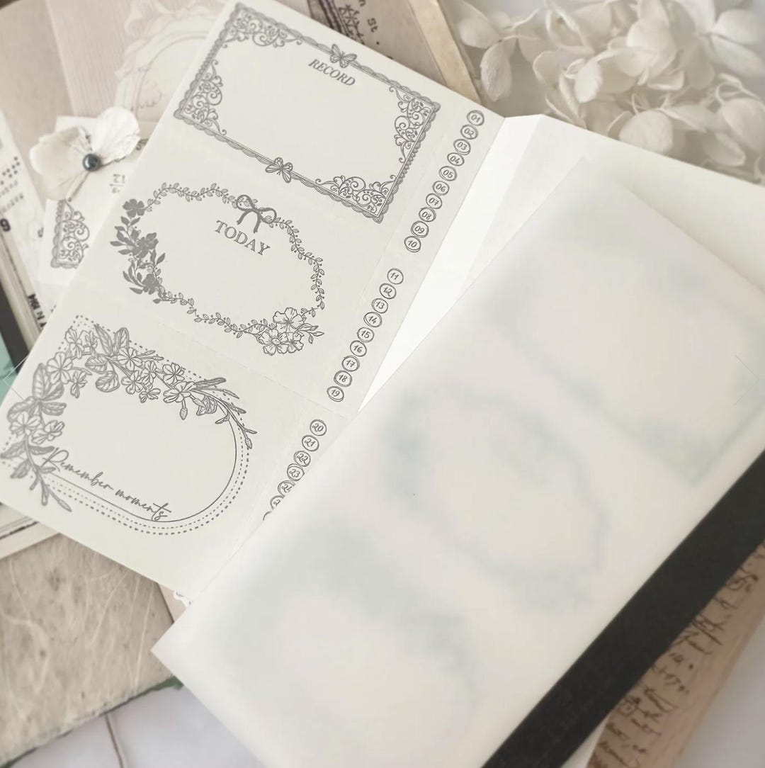 NEW Journal Pages Letterpress Notepad Date - Etsy