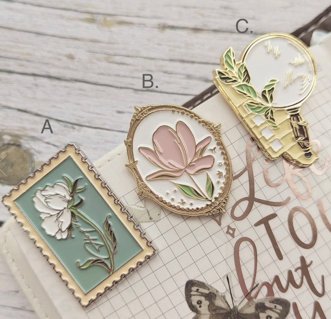 New! Journal Pages 'in Love With Lace' Journal Clips - Etsy