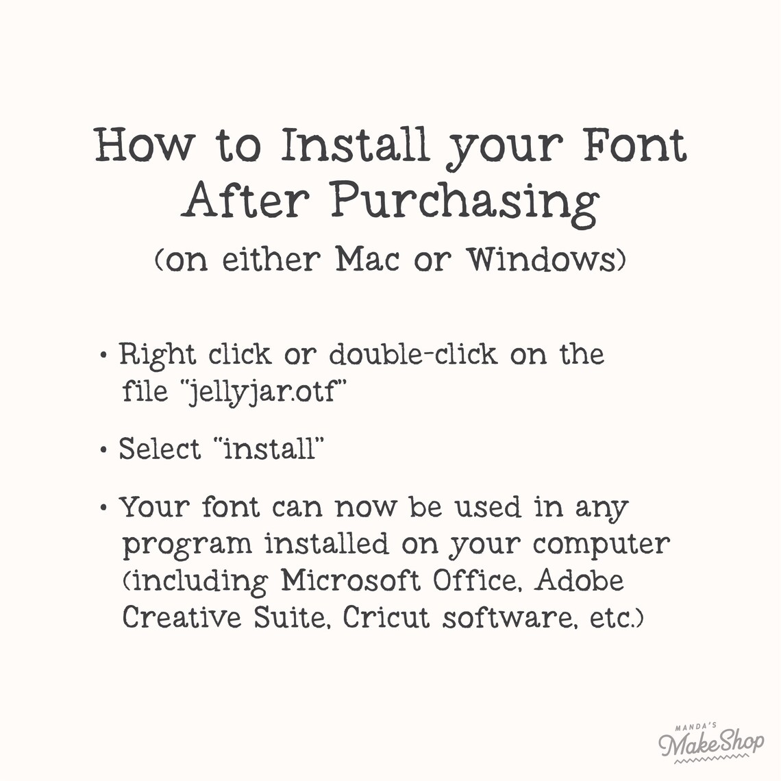 Jelly Jar Font, A Handmade Typewriter Style Font - Etsy
