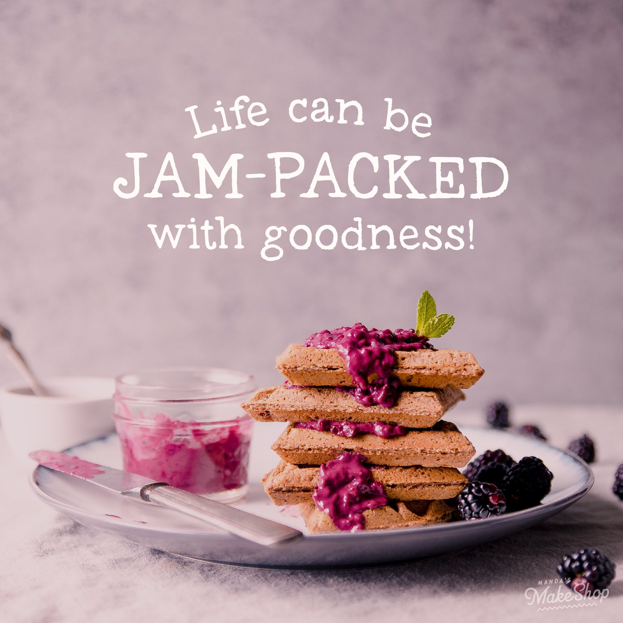 Jelly Jar Font, A Handmade Typewriter Style Font - Etsy