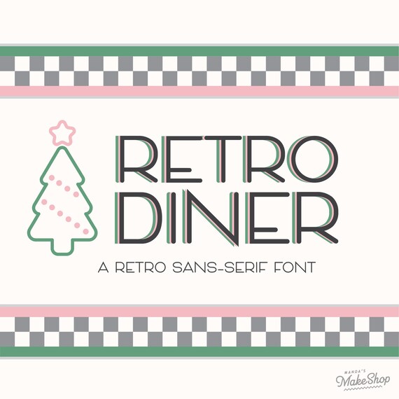 1950s Diner Font