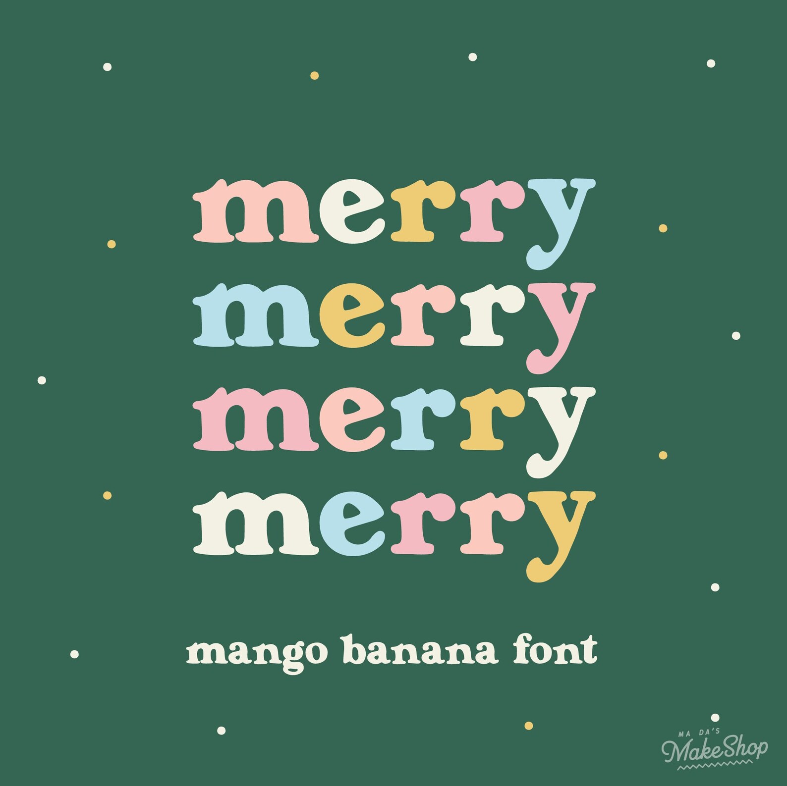 Mango Banana Font - A Groovy Serif Font, for Logos, Branding, Cricut ...