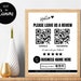 Ask for Review QR Code Sign Template, Google Review Sign, Facebook ...