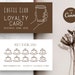 Coffee Shop Loyalty Card, Loyalty Card Template, Customer Loyalty Card ...
