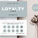 Loyalty Card Template, Printable Loyalty Card, Beauty Rewards Card ...