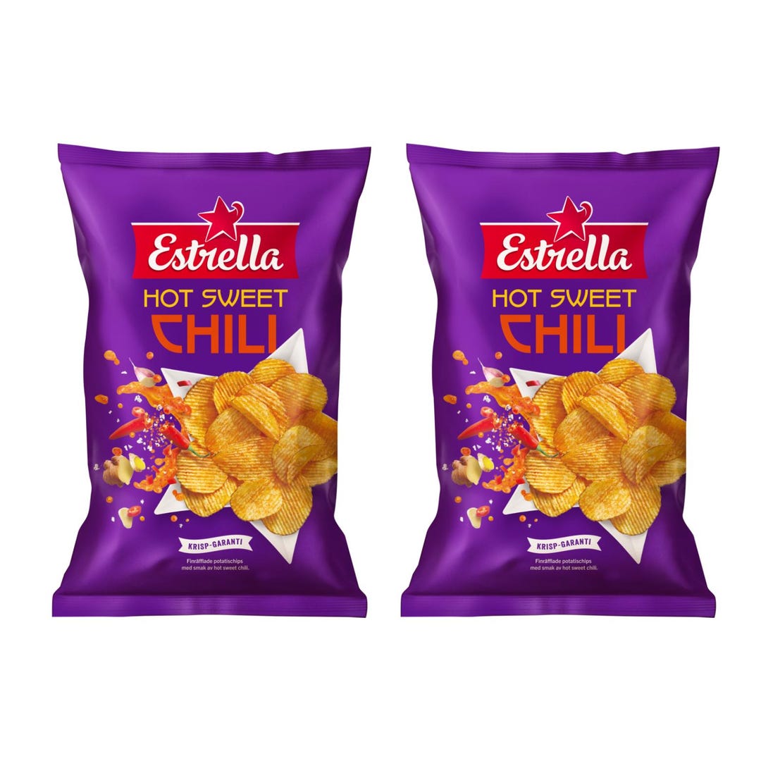Estrella Hot Sweet Chili Chips Spicy Sweet Potato Chips Crunchy Snack ...