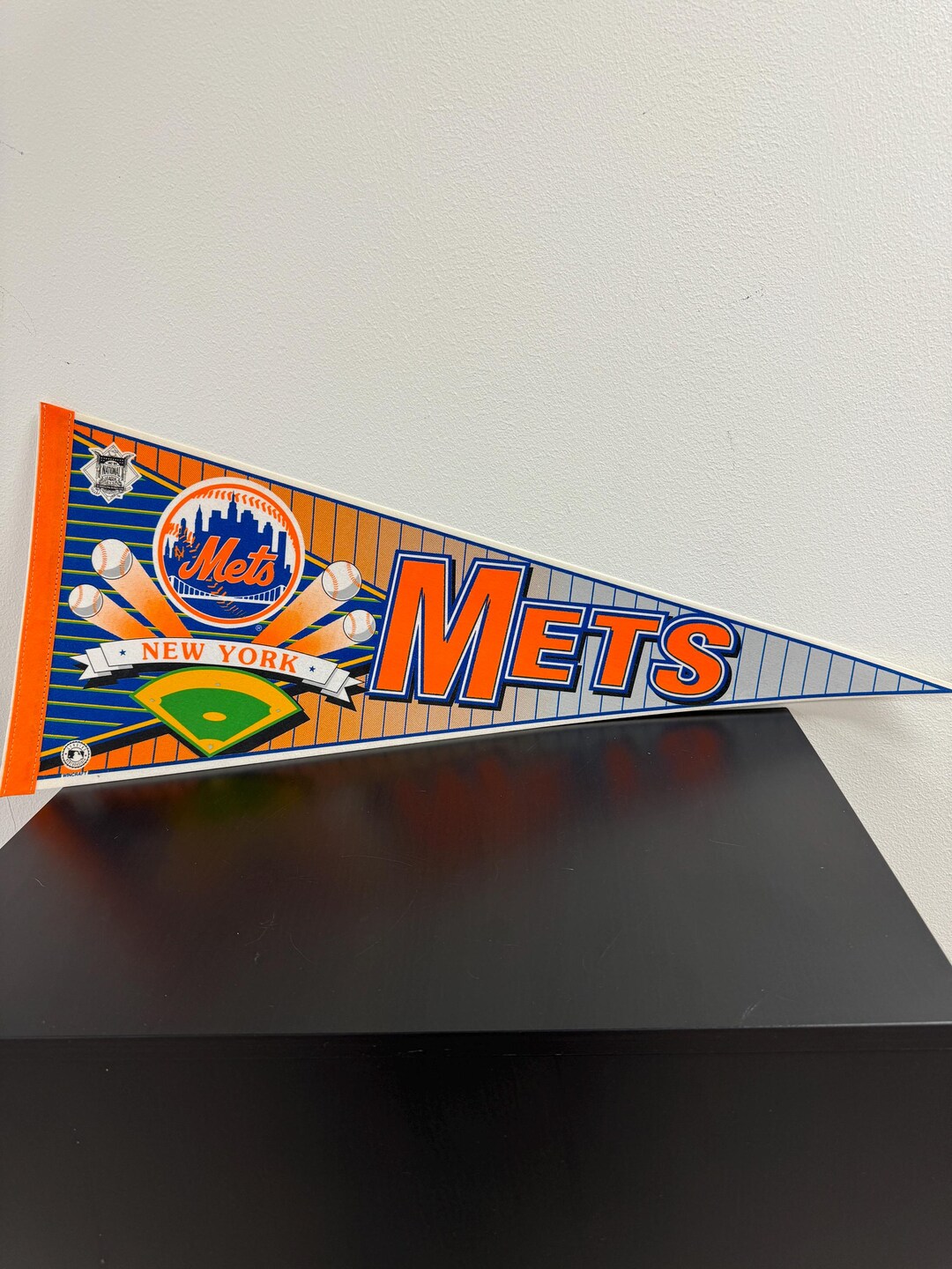 New York Mets MLB Vintage Pennant From 1990s. - Etsy