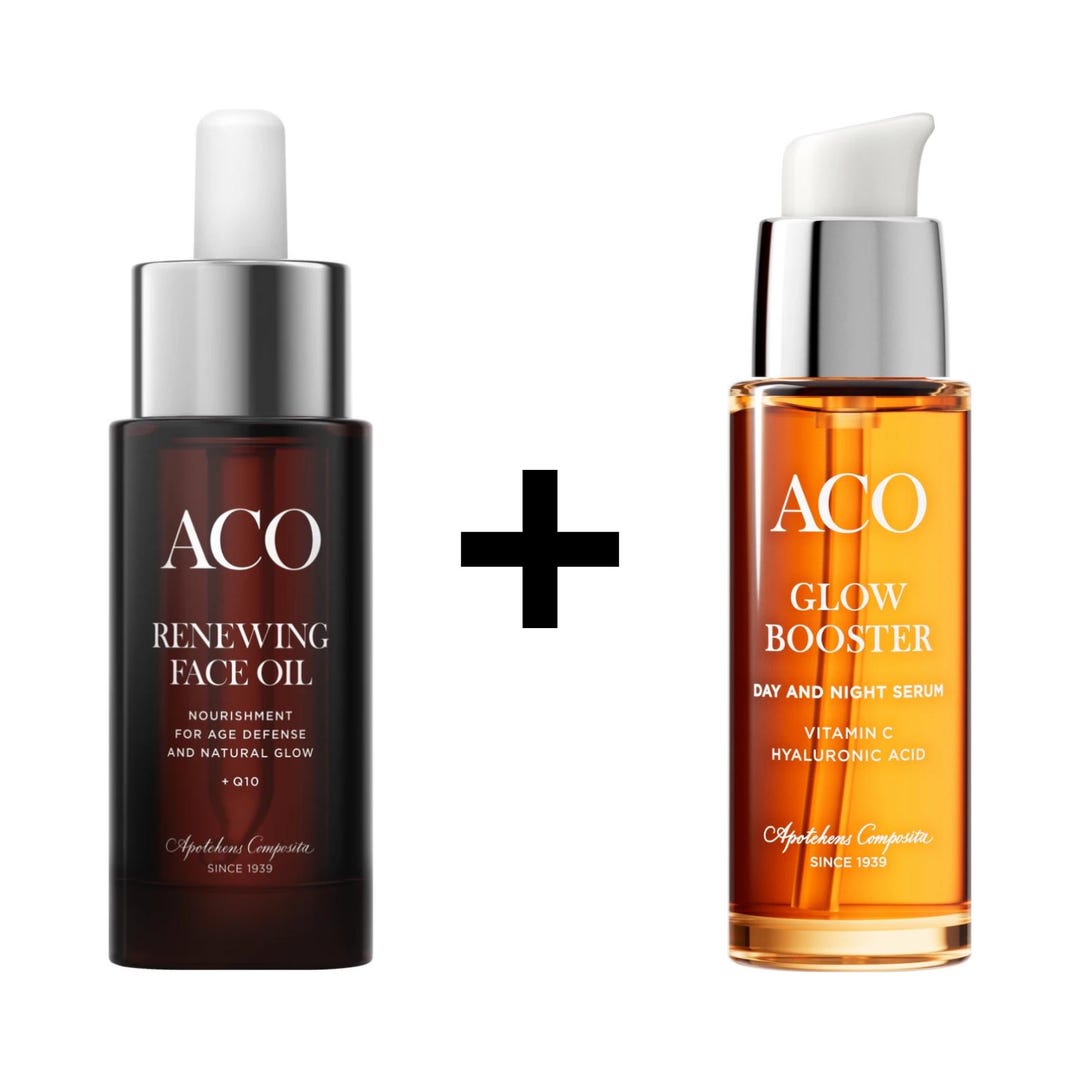ACO Vitamin C Glow Booster & Renewing Face Oil Duo - Etsy