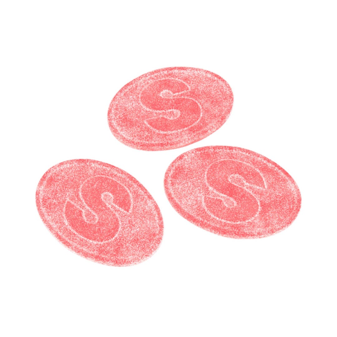 Sour Watermelon Gummies – Swedish Candy - S-märke - Candy People - Etsy