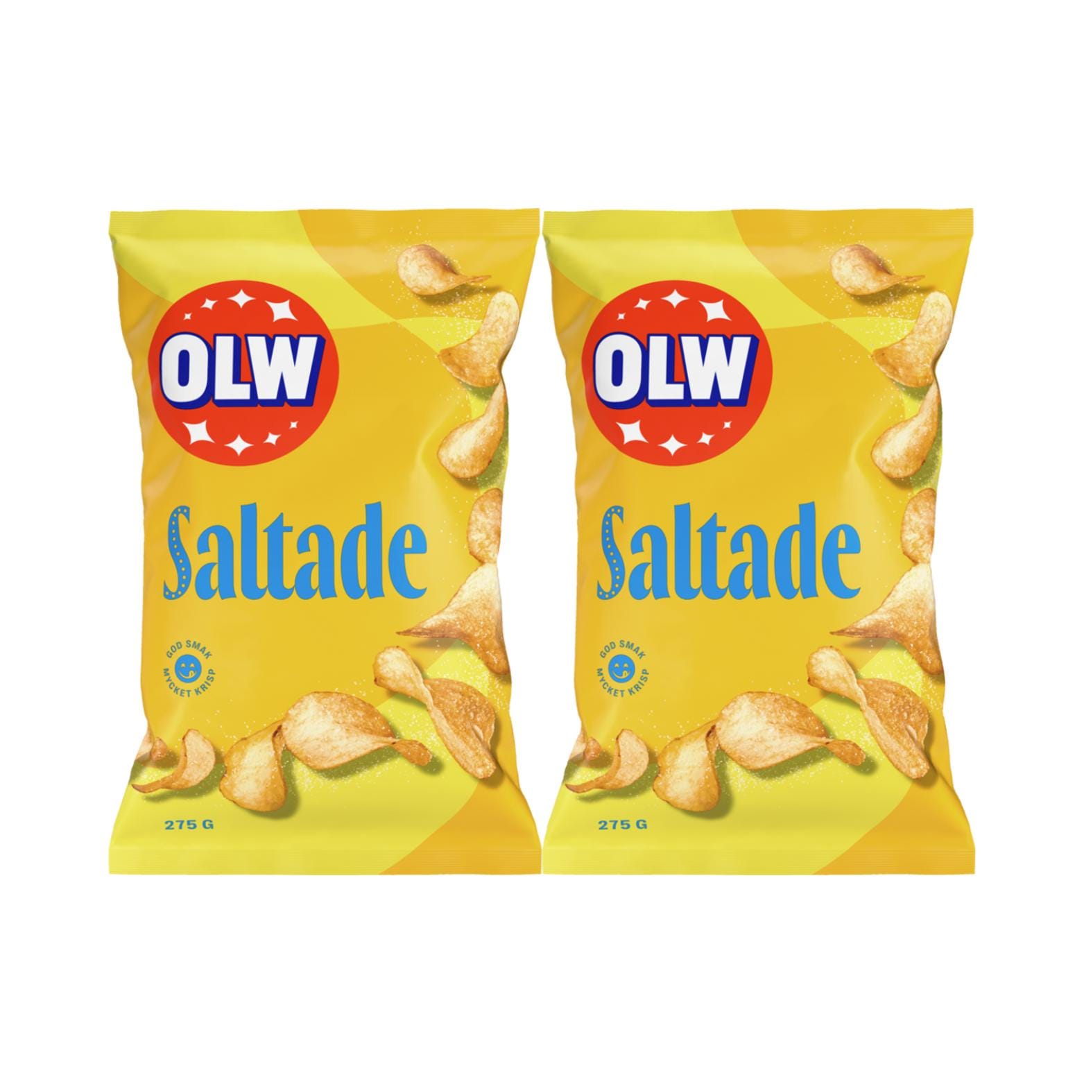 OLW Salted Chips 275g – Classic Swedish Potato Chips, Gluten Free - Etsy