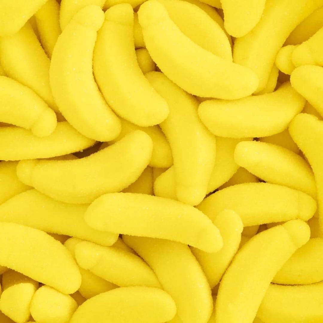 Vidal Bananas Foam – Soft & Chewy Banana-flavored Candy - Etsy