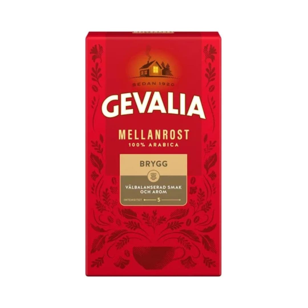 Swedish Coffee Gevalia 450g - Bryggkaffe Mellanrost - Medium Roast ...