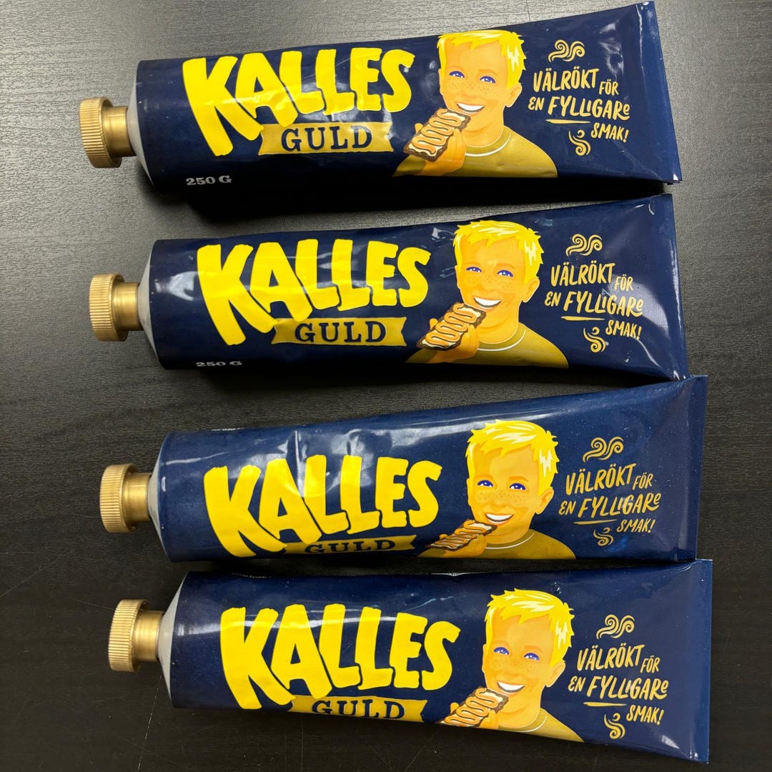 Kalles Gold Caviar 250g 4-pack Premium Swedish Fish Roe Spread - Etsy