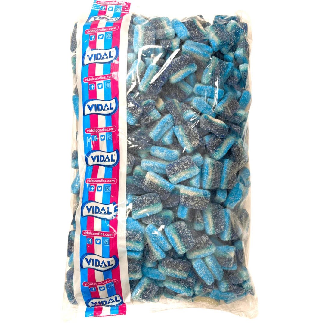 Vidal Blueberry Slices – Chewy Fruity Candy, Sweet & Sour Gummy Treat ...