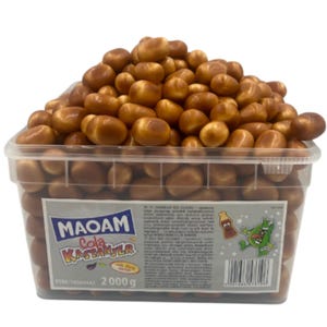 Haribo Maoam Cola Chestnuts - Chewy Cola Candy, Fruity Vegan Sweets ...
