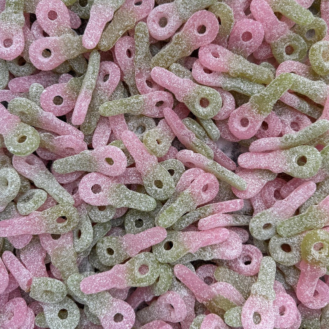 Sour Watermelon Pacifiers Candy - Swedish Vegan Fizzy Gummies - GSD - Etsy