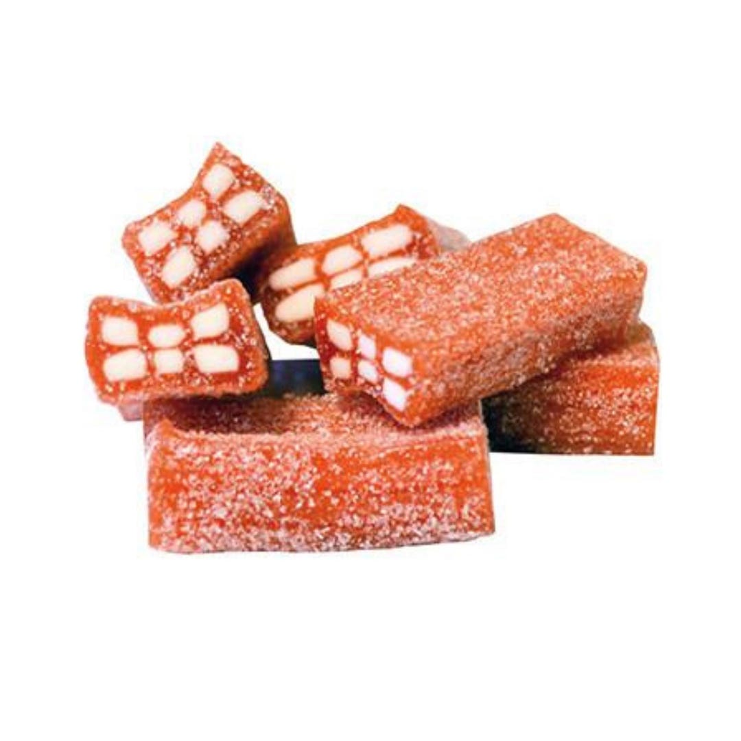 Asba Strawberry Brick Candy – Swedish Sour Sugar-coated Gummies ...