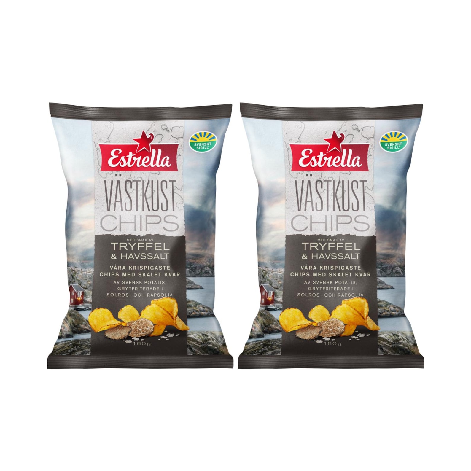 Estrella Västkustchips Truffle & Sea Salt 160g – Swedish Limited ...