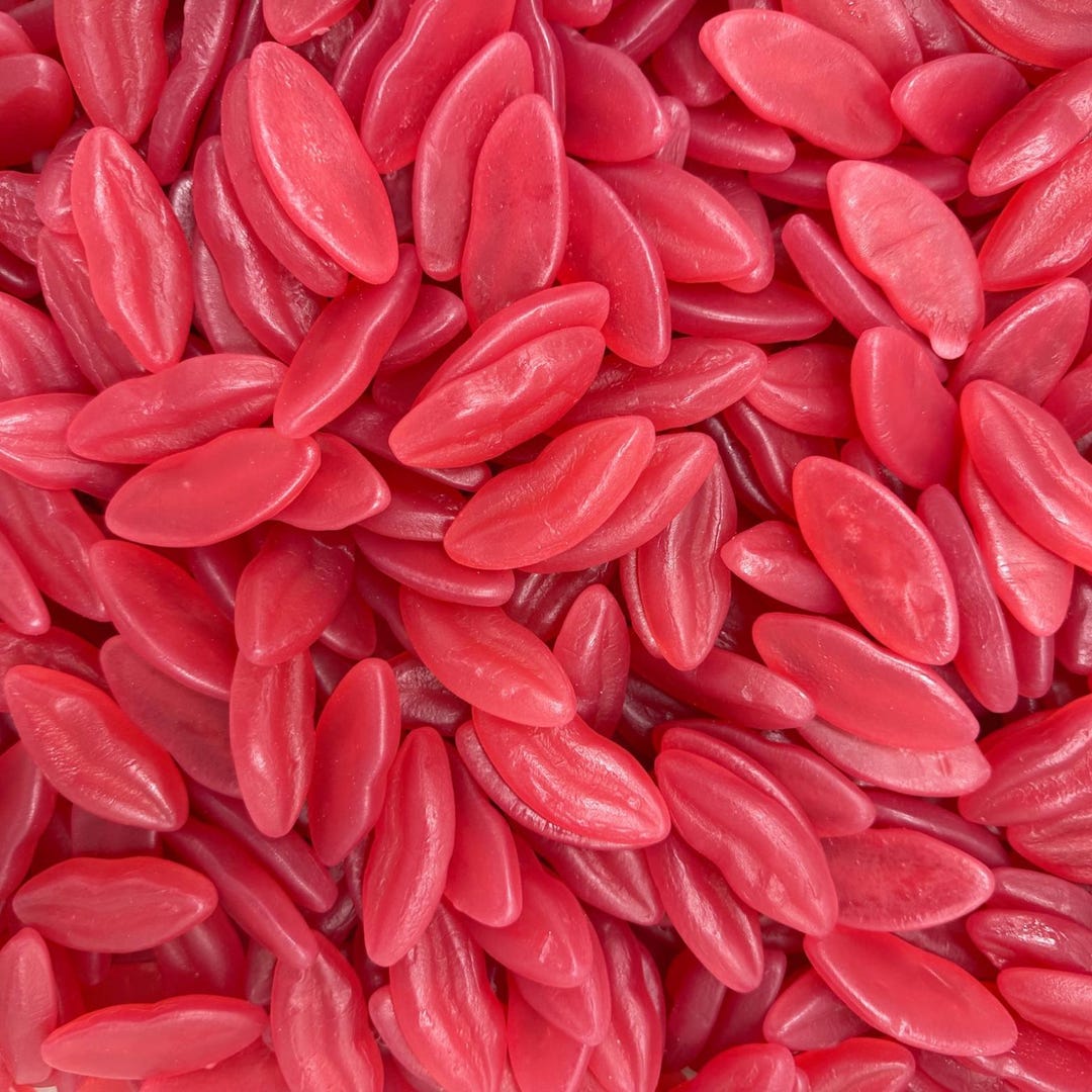 GSD Red Lips – Swedish Fruity Gummy Candy - Etsy