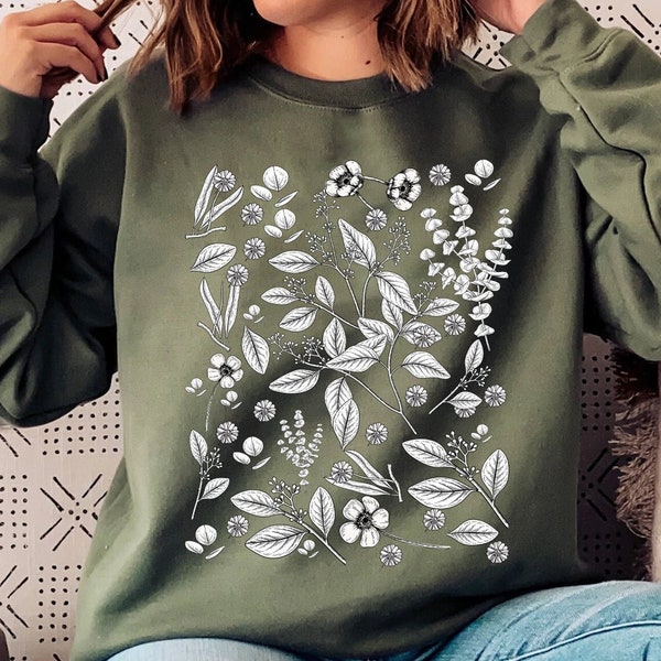 Botanical Shirt - Etsy